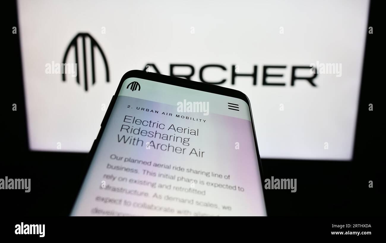 Archer aviation logo hi-res stock photography and images - Alamy
