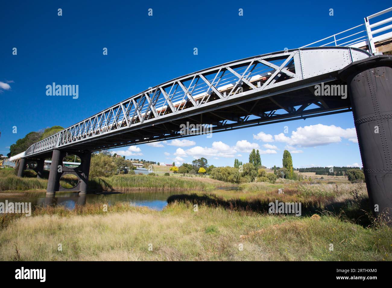 The iconic Dalgety Bridge built in 1888 serves as an important crossing ...
