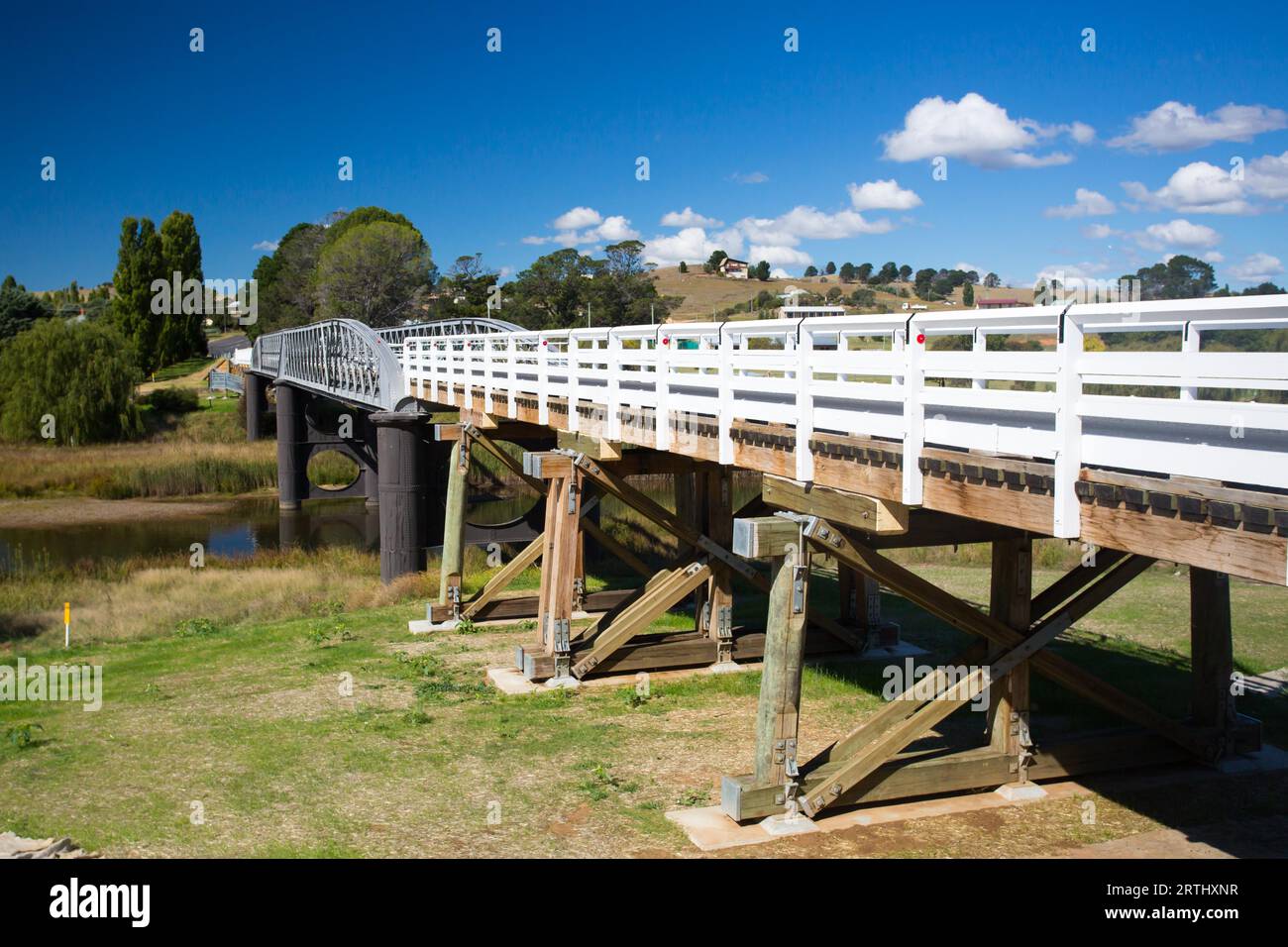The iconic Dalgety Bridge built in 1888 serves as an important crossing ...