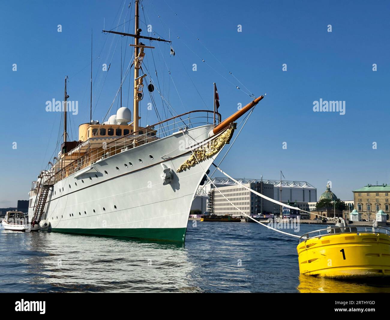 Royal Yacht Dannebrog Stock Photo - Alamy