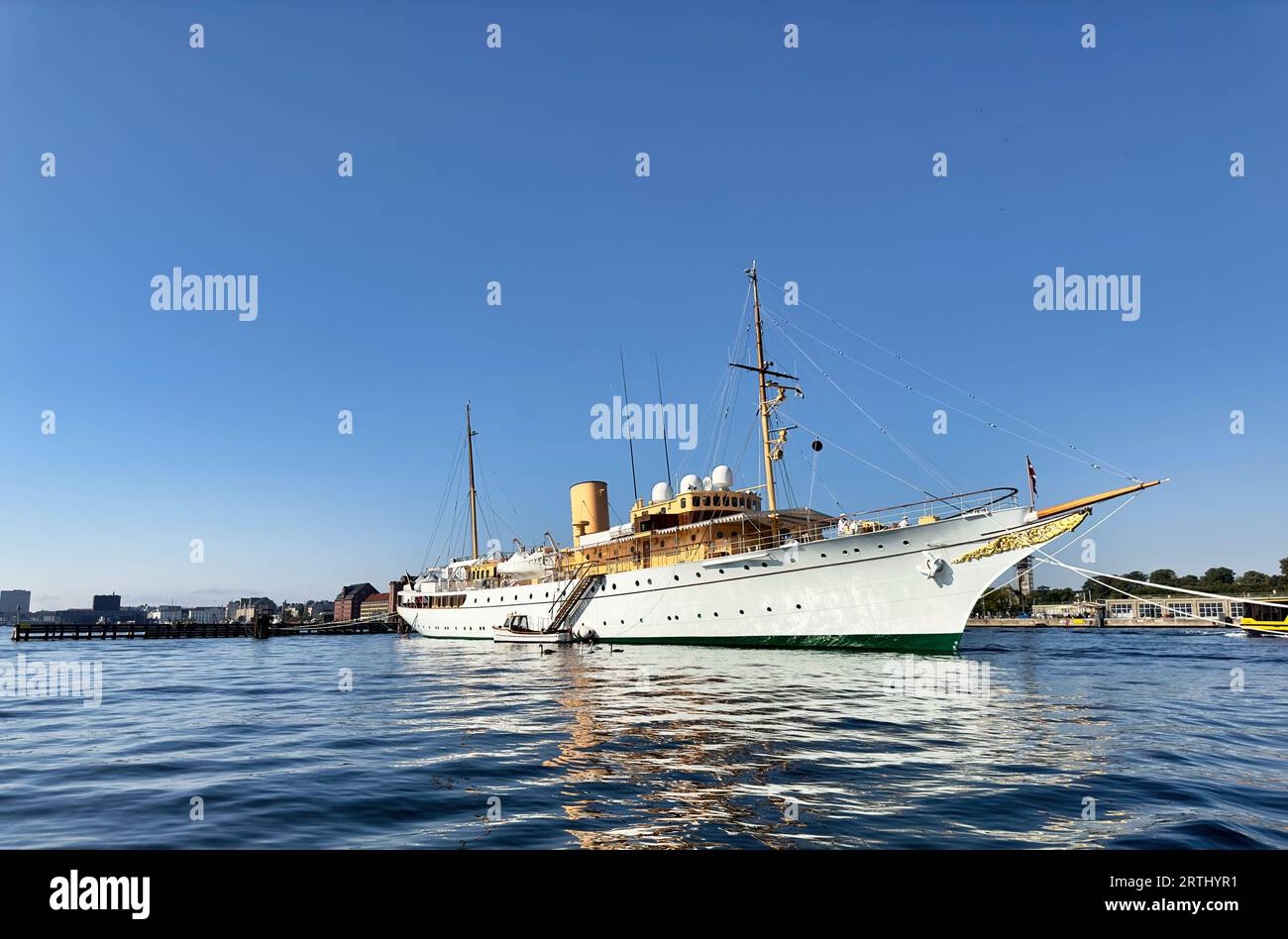 Dannebrog Royal Yacht Copenhagen Stock Photo - Alamy