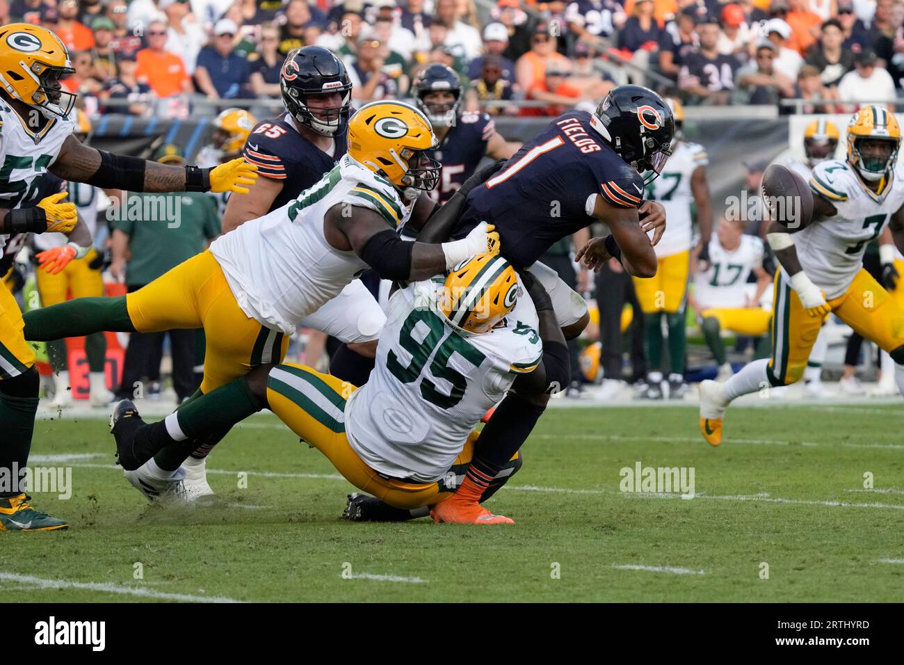 Green Bay Packers defensive tackle Kenny Clark, left, and defensive ...