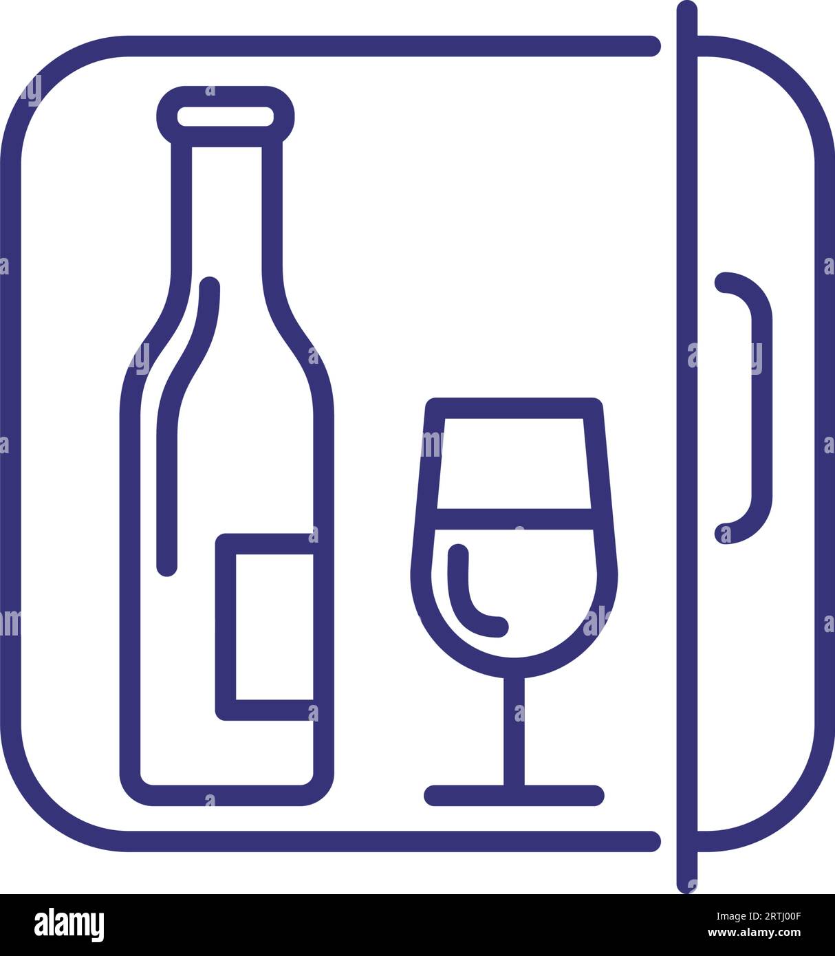 Minibar and hotel Stock Vector Images - Alamy