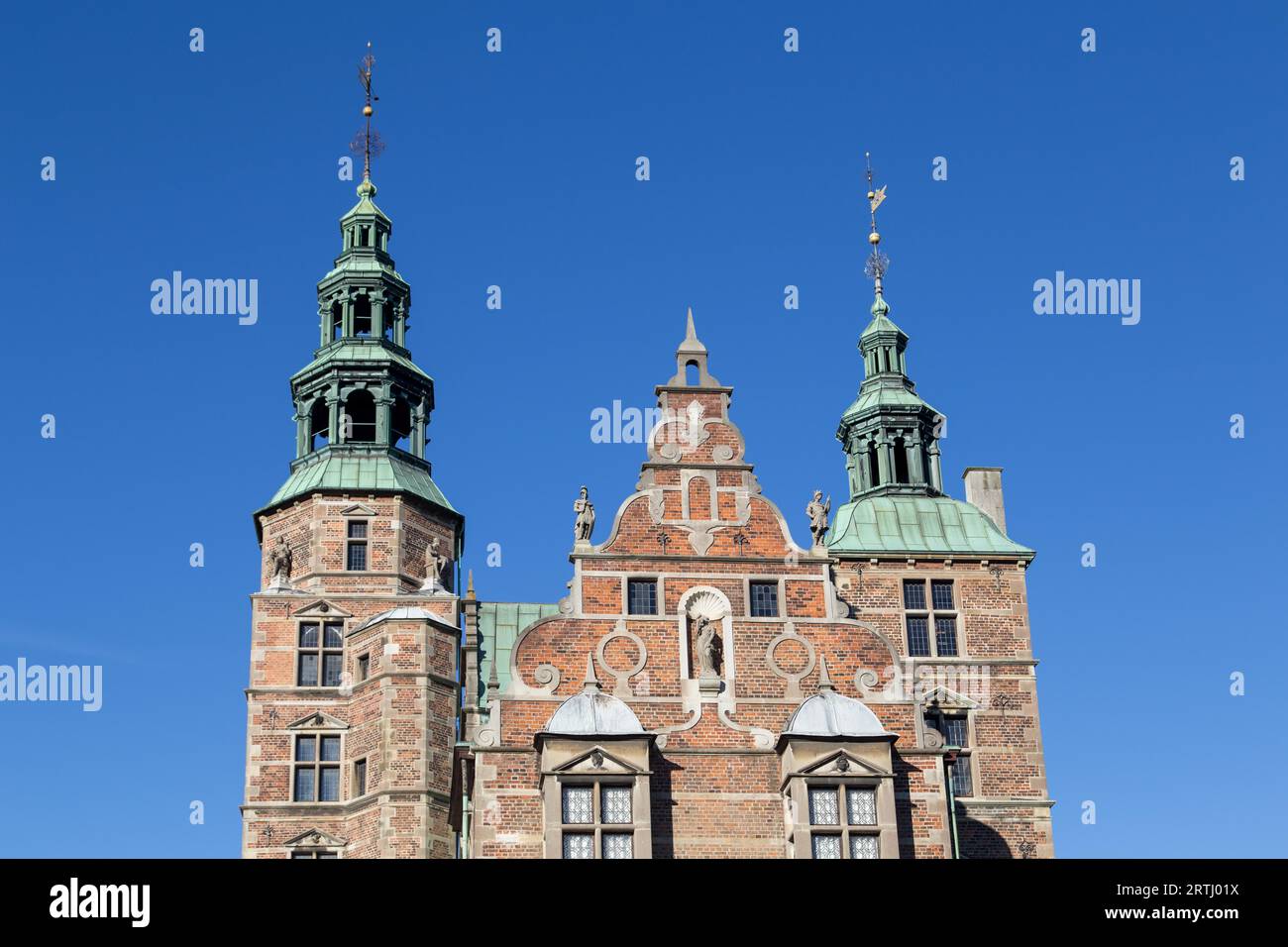 Copenhagen, Denmark, November 03, 2016: Exterior view of the upper part ...