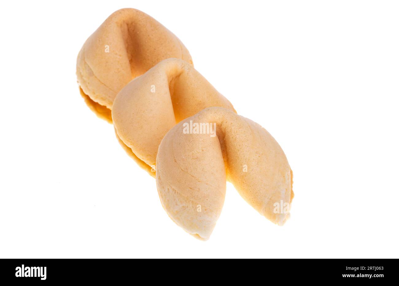 fortune cookie isolated on white background Stock Photo - Alamy