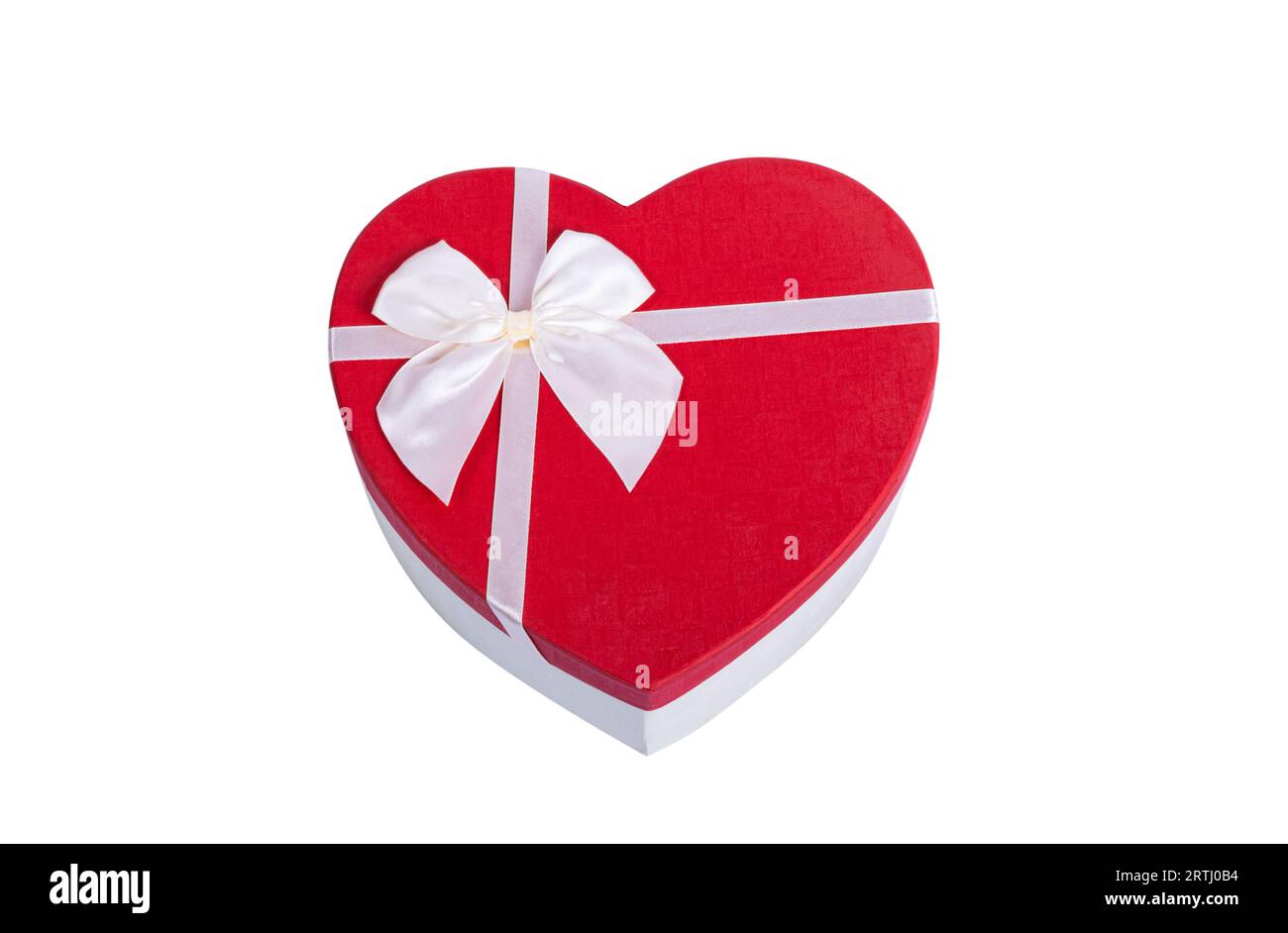 heart box isolated on white background Stock Photo - Alamy