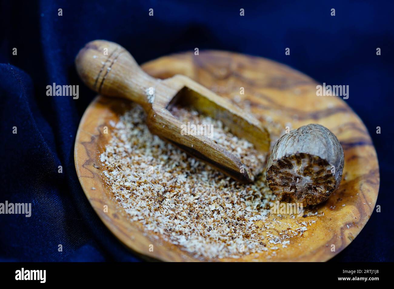 Muscat Fruits of the Nut tree Myristica fragrans Stock Photo - Alamy