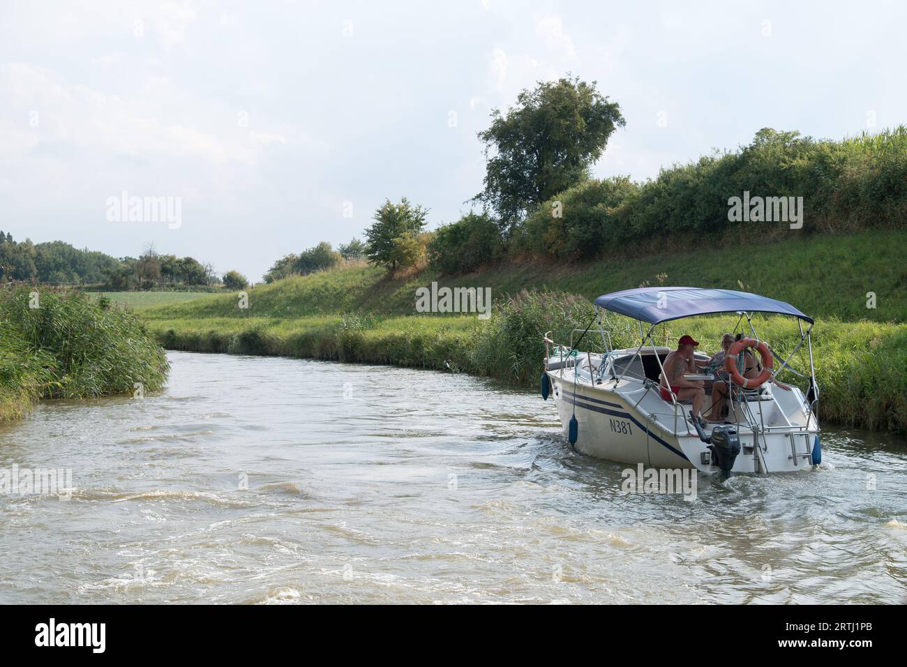 84 km long Kanal Elblaski (Elblag Canal) designed in 1825 to 1844 by ...