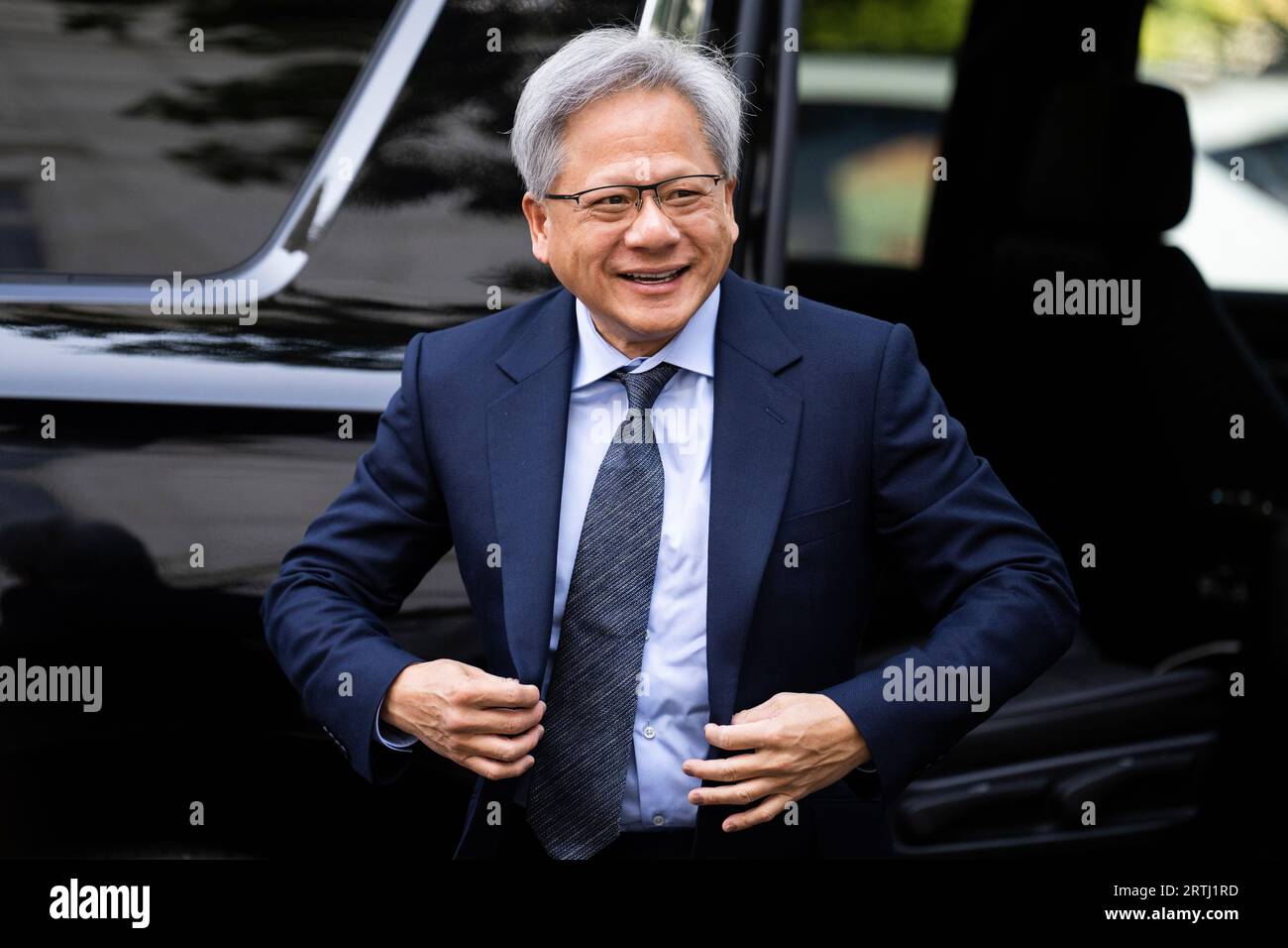 UNITED STATES - SEPTEMBER 13: Jensen Huang, CEO of NVIDIA, arrives for ...