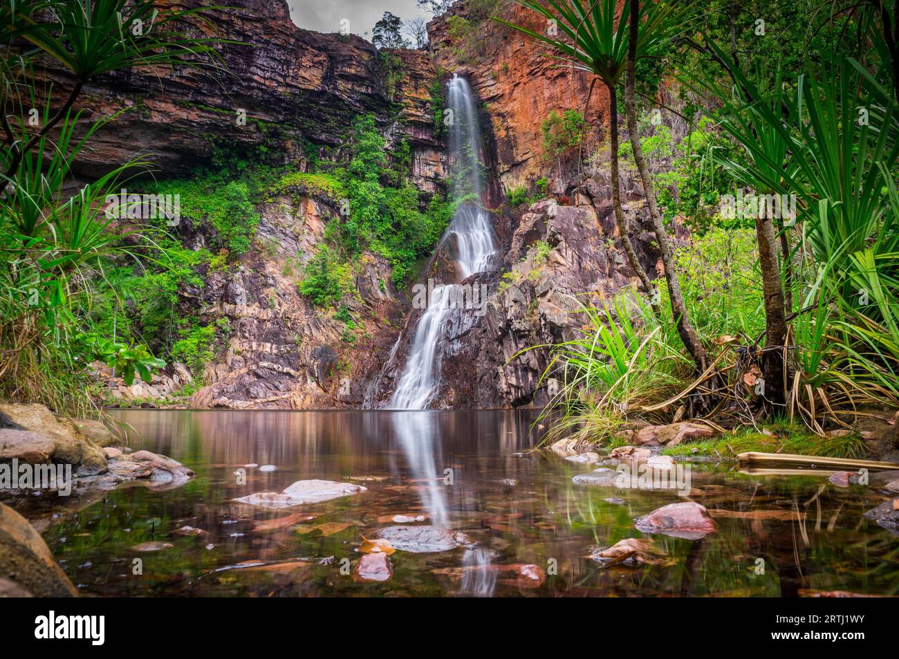 The Tjaynera Falls at Sandy Creek are among the least visited sights of ...