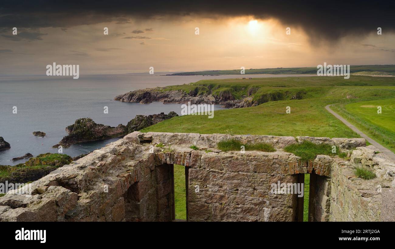 Slains Castle, also known as New Slains Castle to distinguish it from ...
