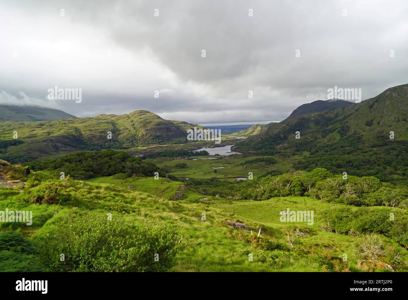 Ladies View is a scenic panorama on the Ring of Kerry about 19 ...