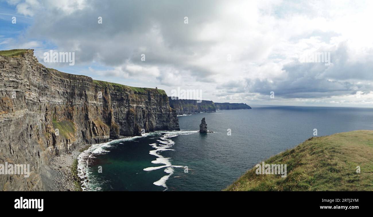 The Cliffs of Moher are the best known cliffs in Ireland. They are ...