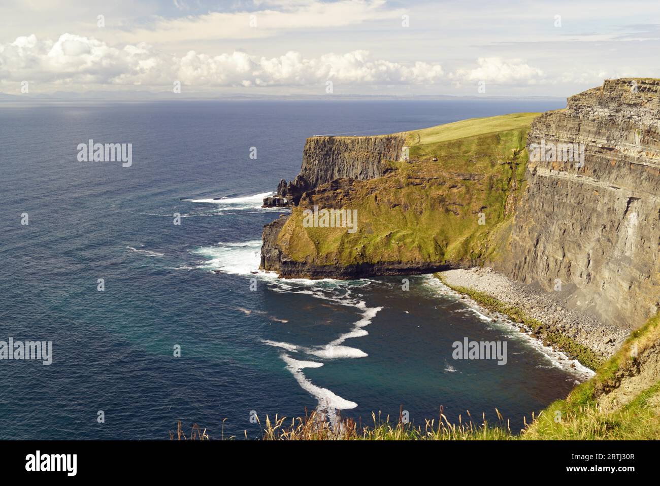 The Cliffs of Moher are the best known cliffs in Ireland. They are ...