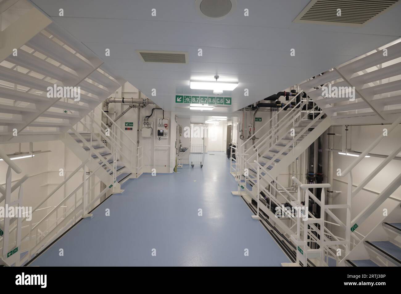 Cruise ship emergency lighting hi-res stock photography and images - Alamy