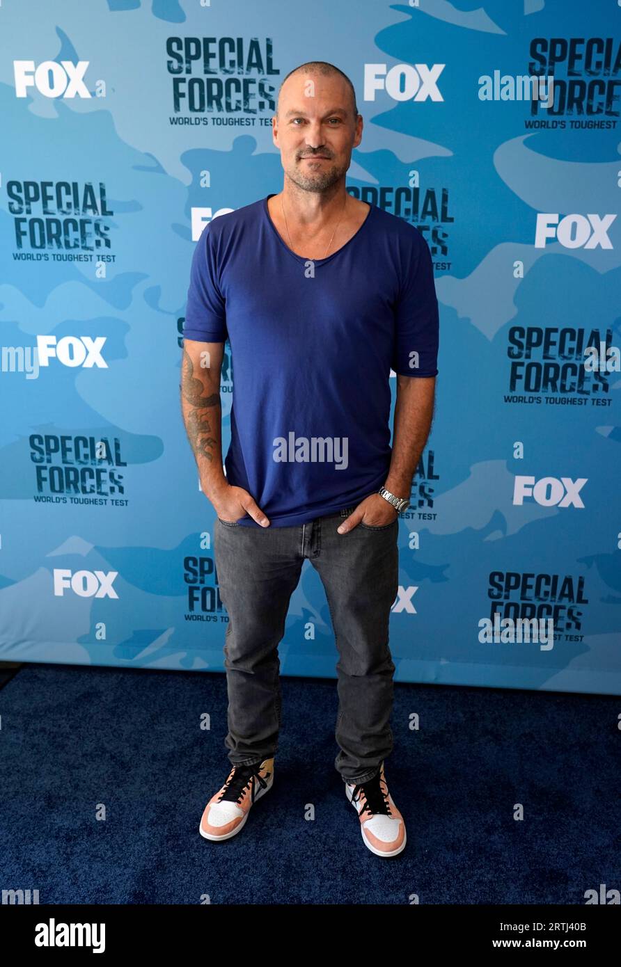 Brian Austin Green, a cast member in season two of "Special Forces ...