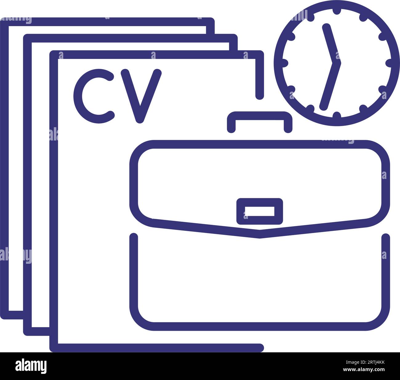 Finding time line icon hi-res stock photography and images - Alamy