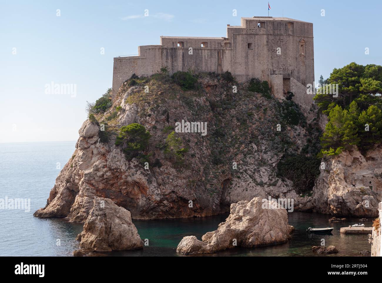Fort Lovrijenac is a historical site in Dubrovnik, Fort Lovrijenac is a ...