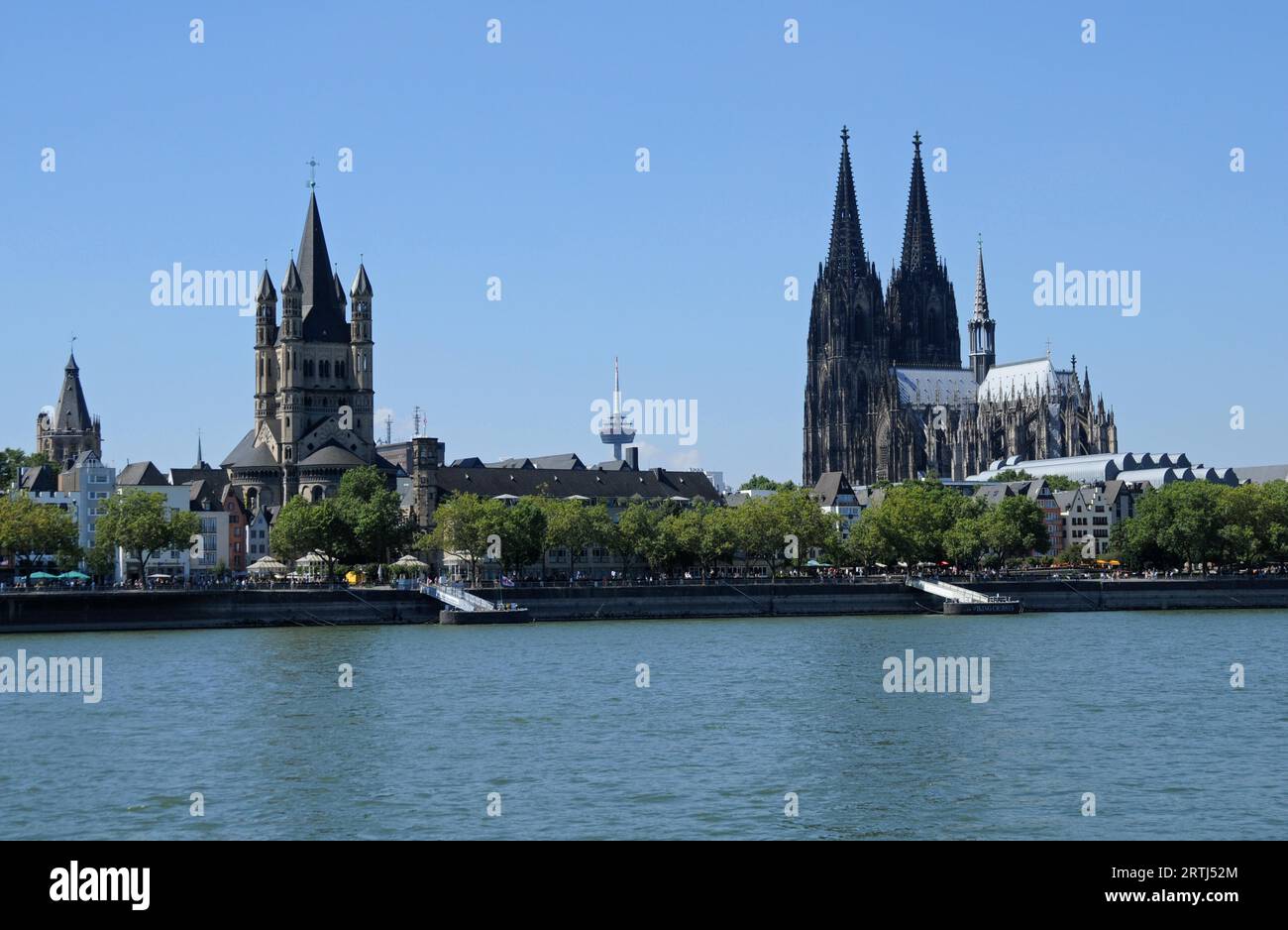 Cologne urban skyline hi-res stock photography and images - Alamy