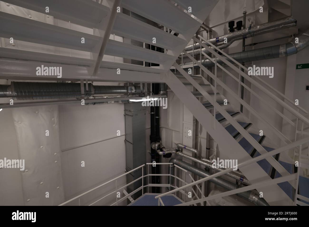 Crew area in a modern cruise ship Stock Photo - Alamy