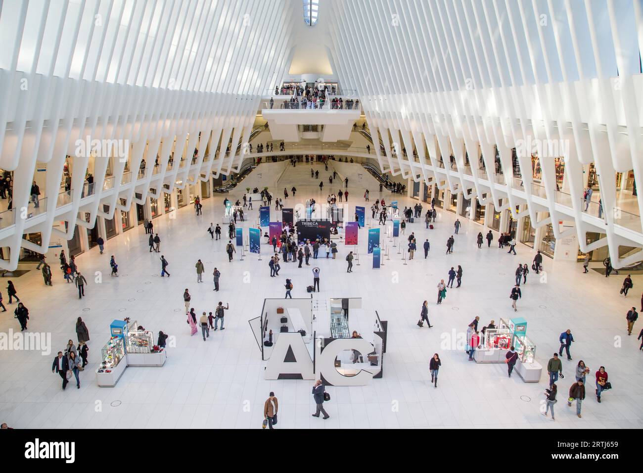 New York, United States of America, November 18, 2016: Interior view of ...