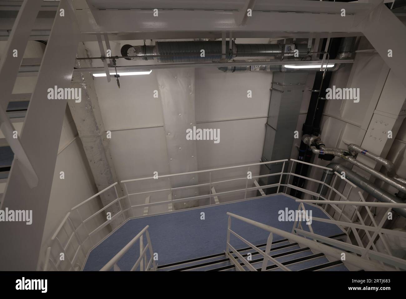 Crew area in a modern cruise ship Stock Photo - Alamy