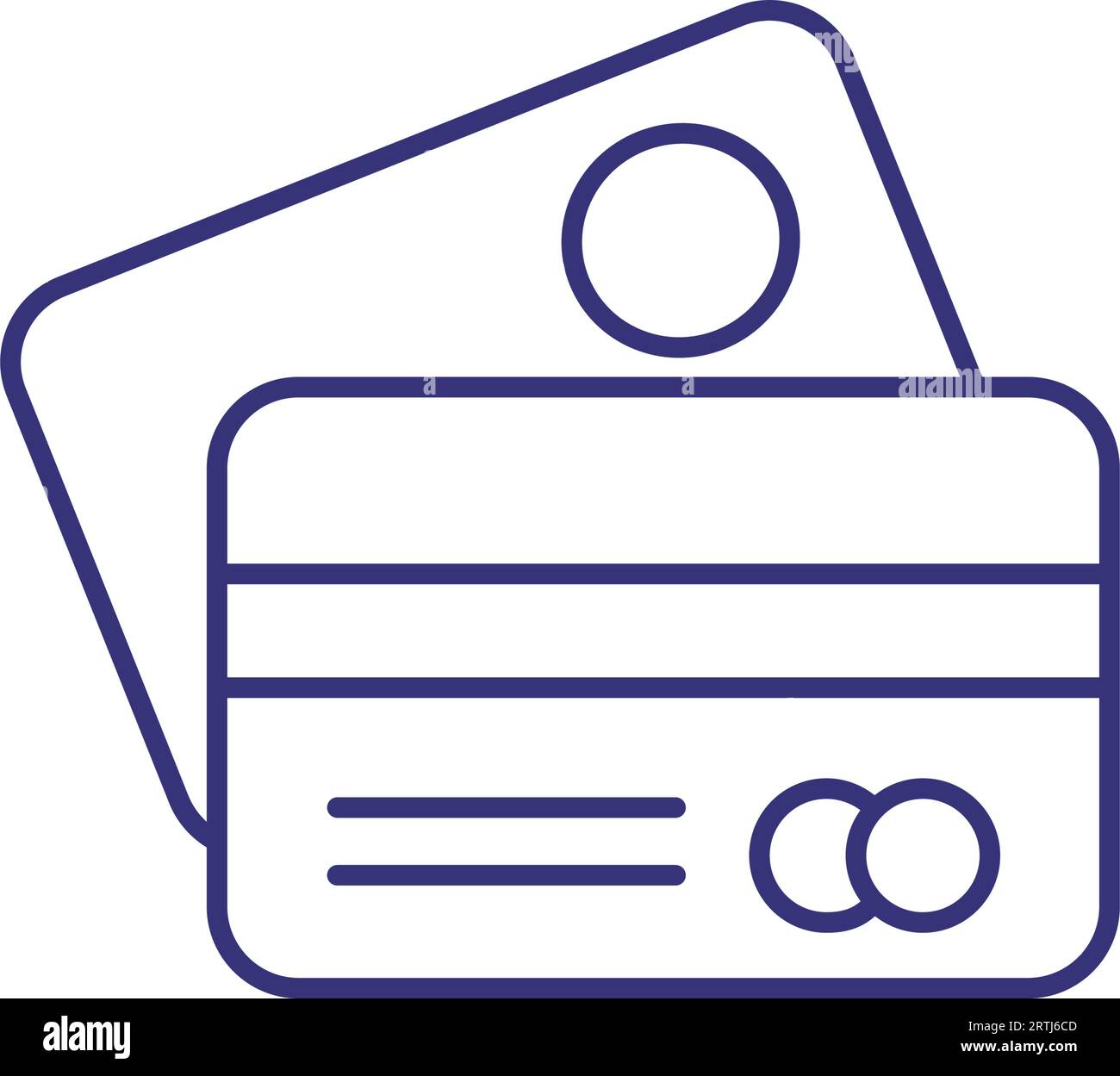 Credit cards line icon Stock Vector Image & Art - Alamy