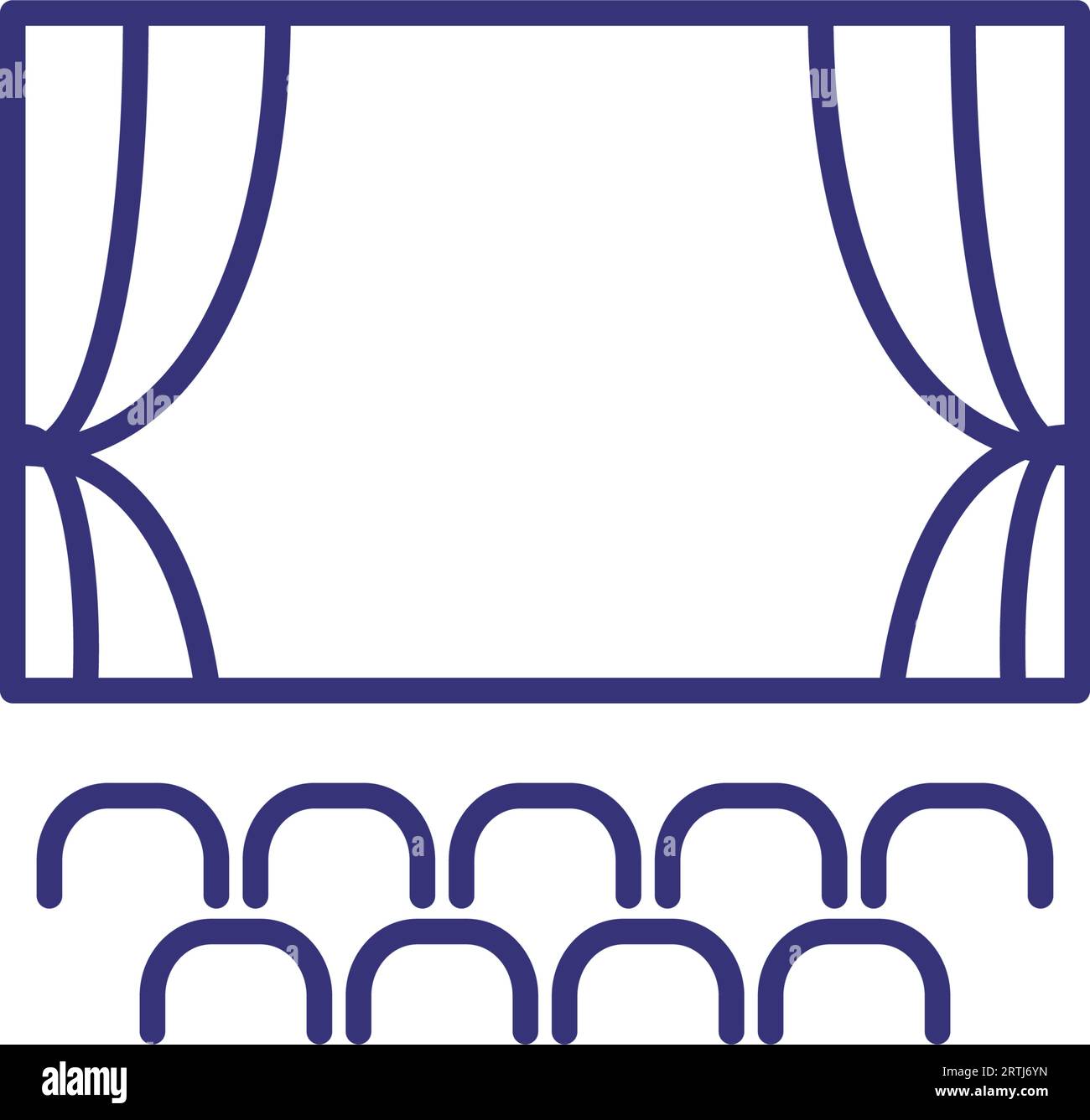 Hall auditorium Cut Out Stock Images & Pictures - Alamy