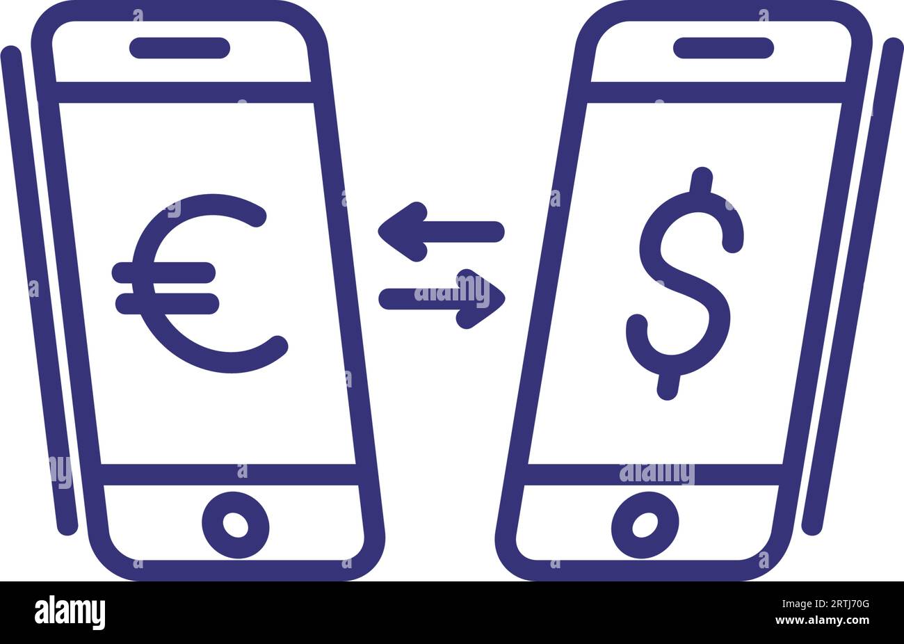 Currency conversion app Cut Out Stock Images & Pictures - Alamy