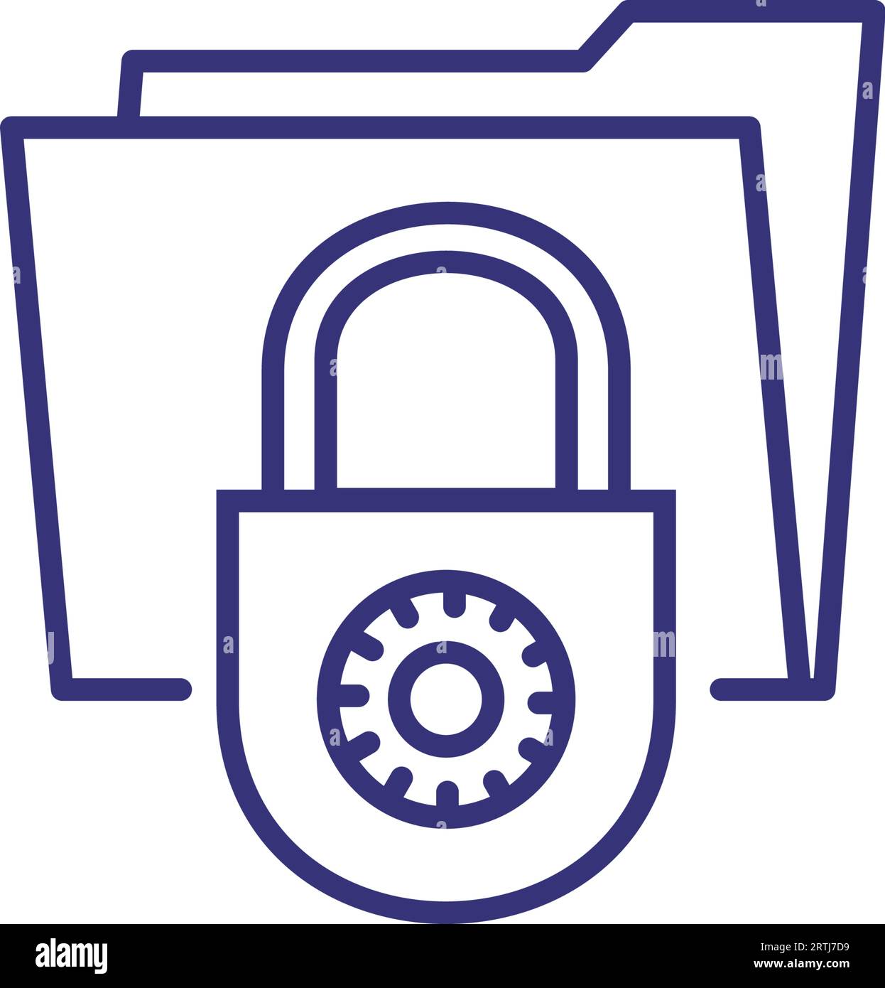 Secure data folder line icon Stock Vector Image & Art - Alamy Secure data folder line icon Stock Vector Image & Art - Alamy