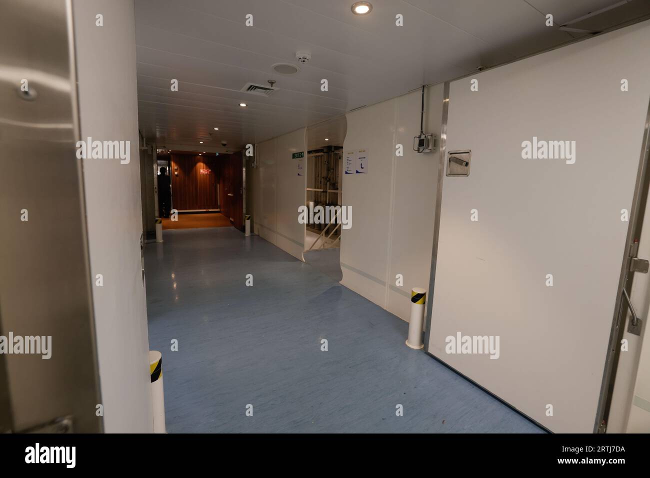 Cruise ship emergency lighting hi-res stock photography and images - Alamy