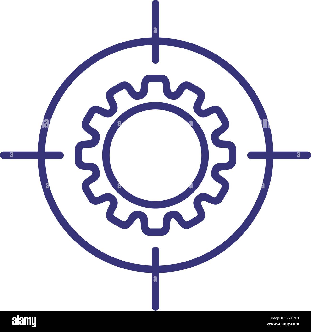 Search gear logo vector Stock Vector Images - Alamy