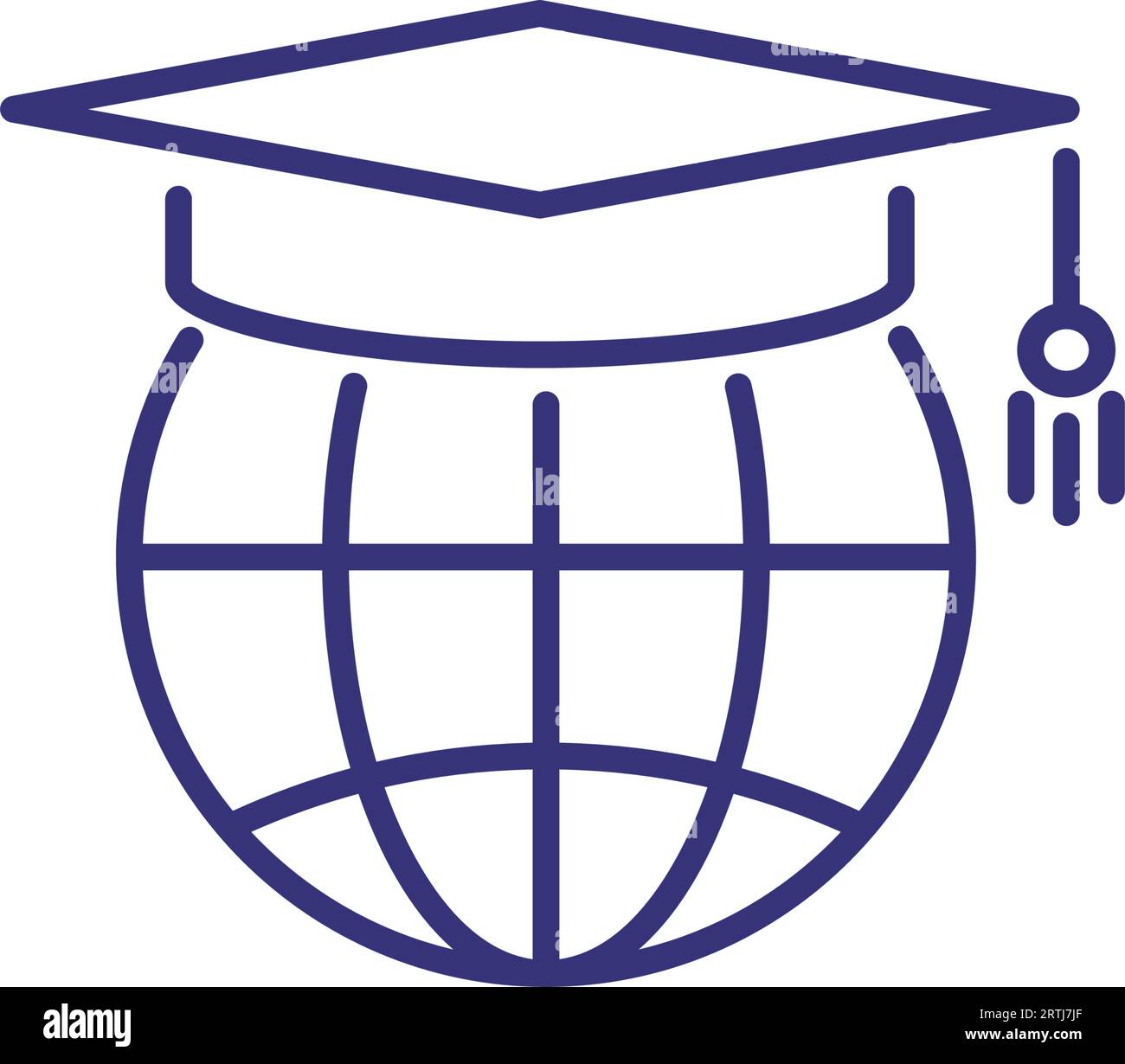 World university line icon Stock Vector Image & Art - Alamy