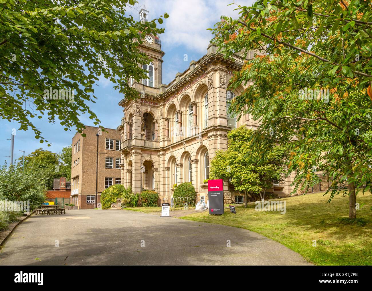 Waverley School Of Art & Design in Nottingham, UK Stock Photo - Alamy