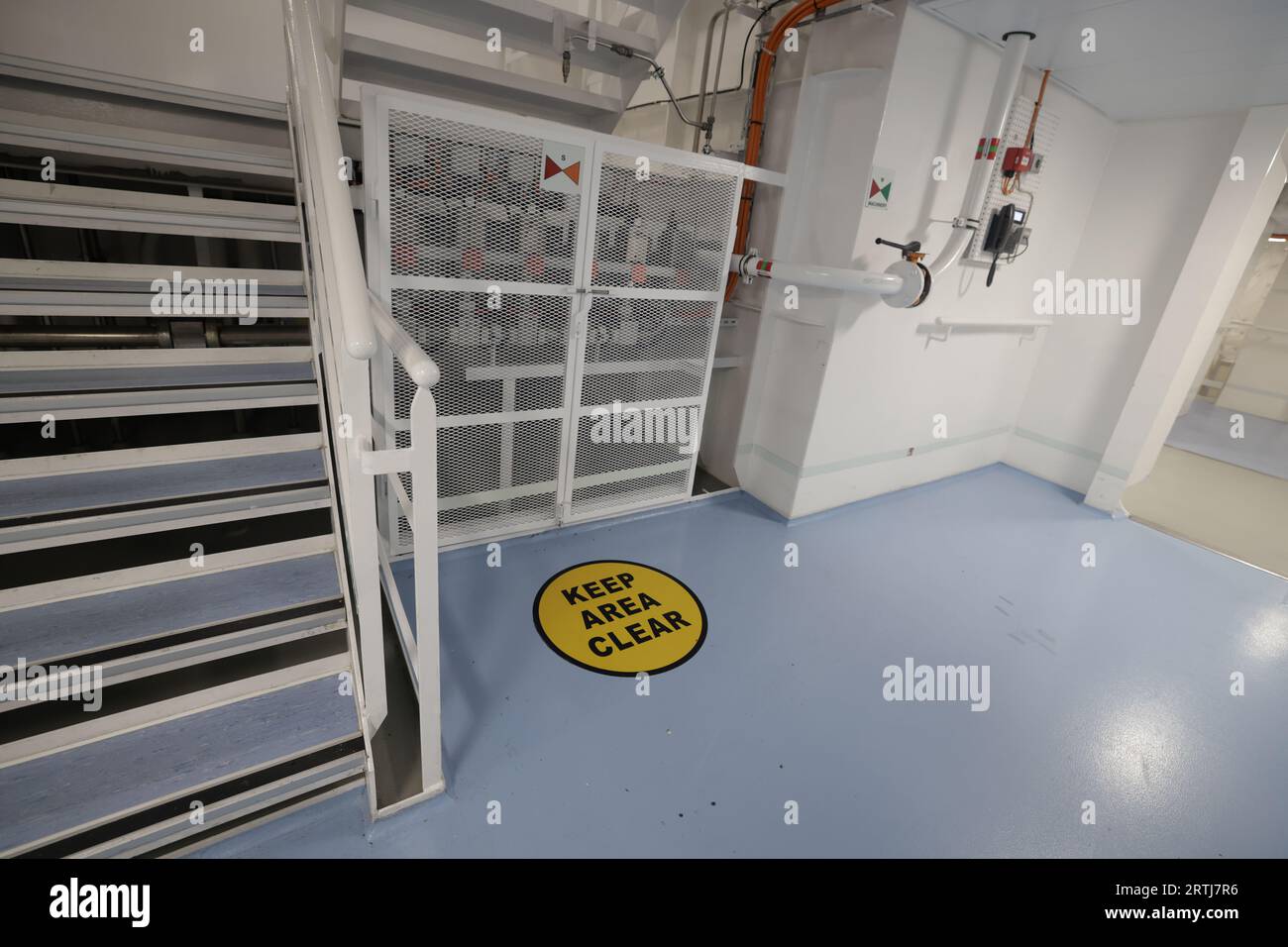 Cruise ship emergency lighting hi-res stock photography and images - Alamy