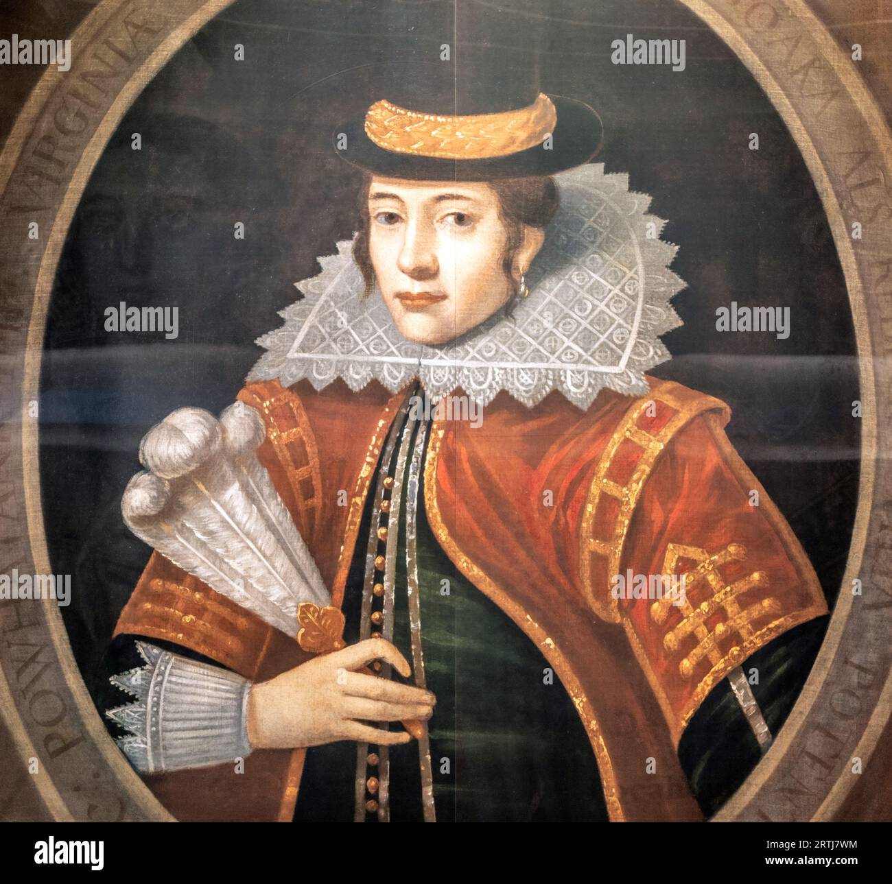 Pocahontas Portrait National Portrait Gallery