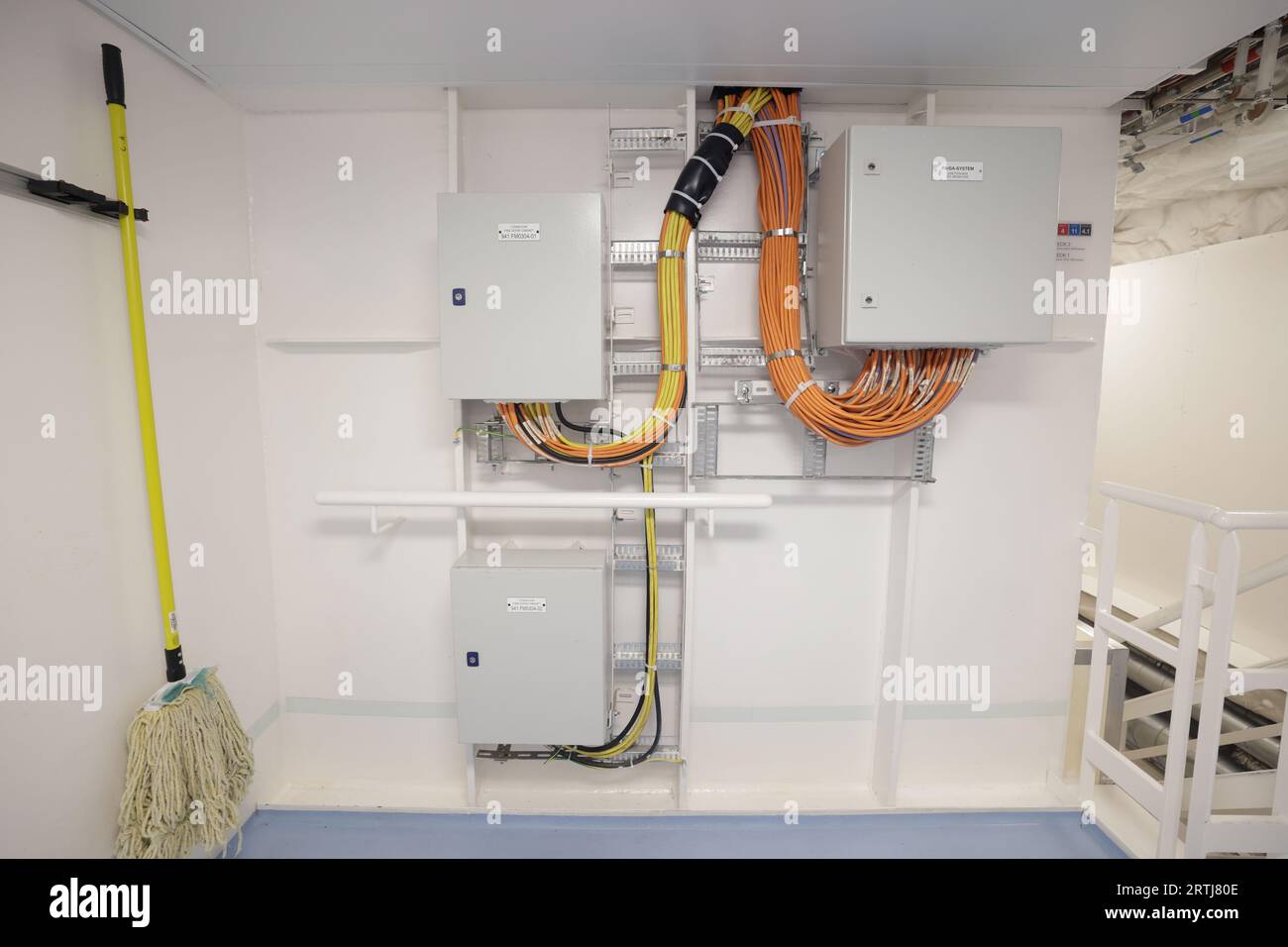 Cruise ship emergency lighting hi-res stock photography and images - Alamy