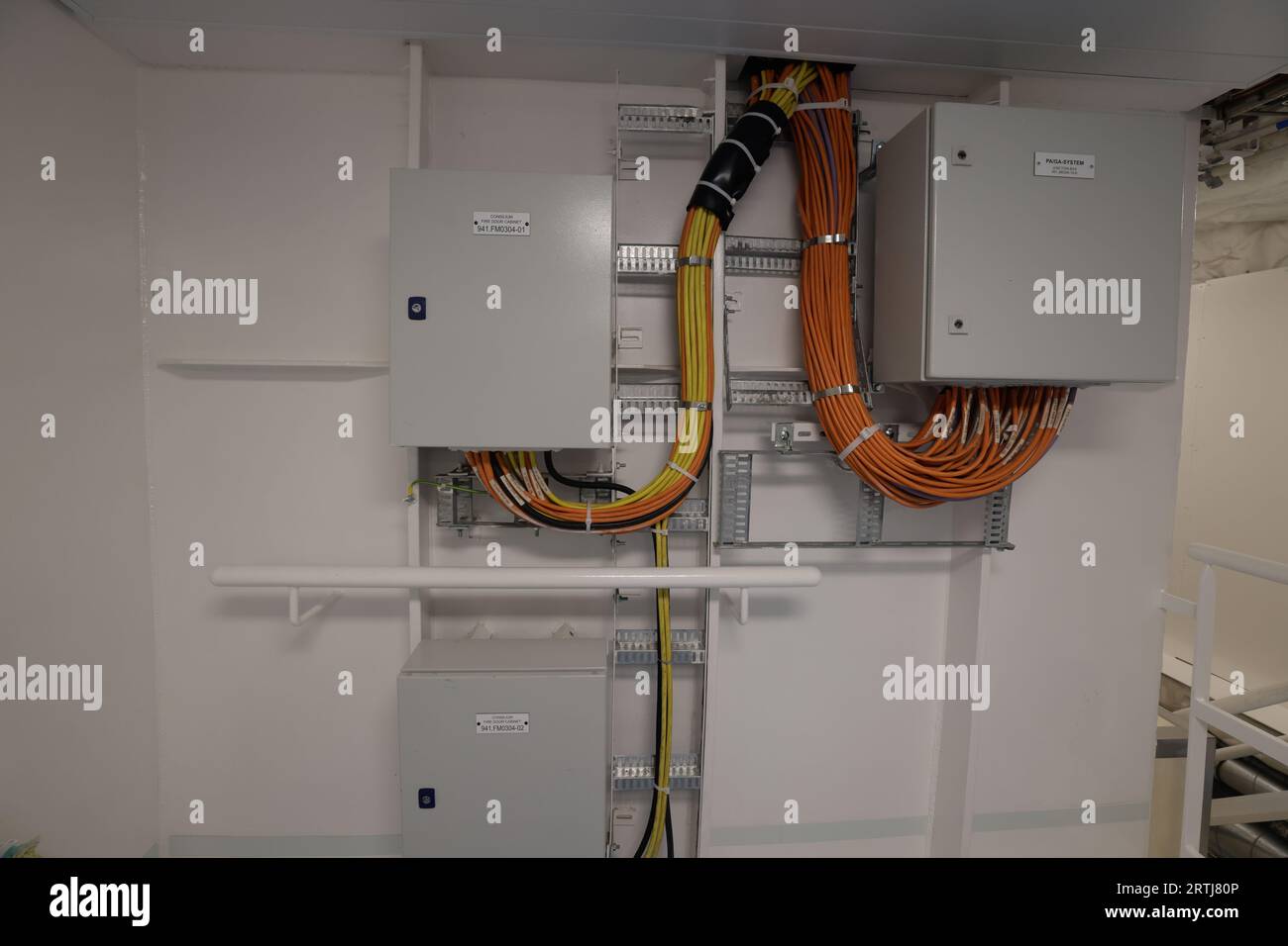 Cruise ship emergency lighting hi-res stock photography and images - Alamy