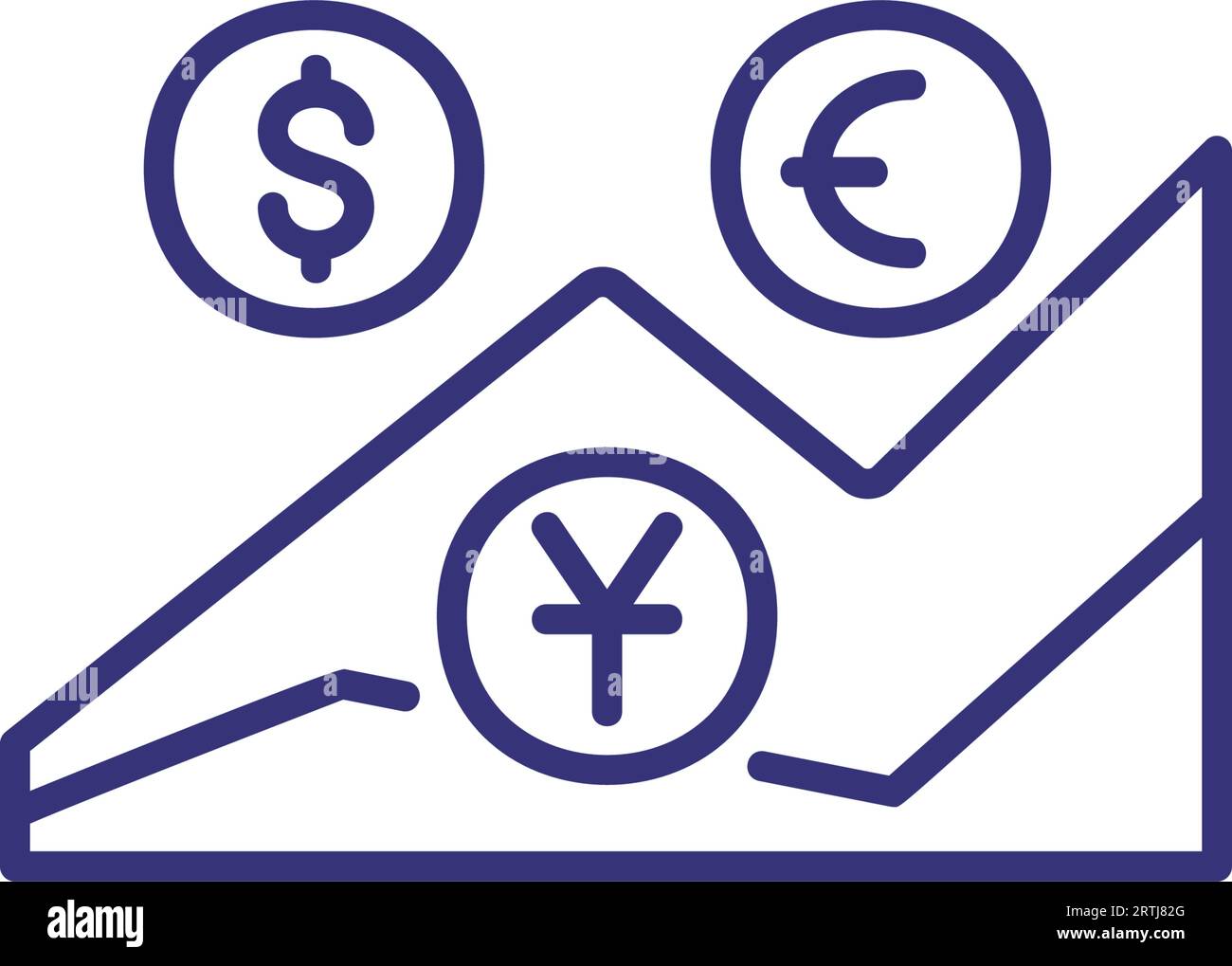 Currency fluctuation Cut Out Stock Images & Pictures - Alamy