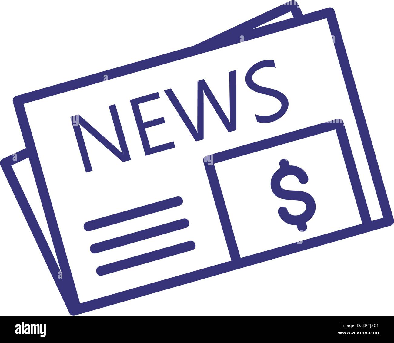 Newspaper headline board Stock Vector Images - Alamy