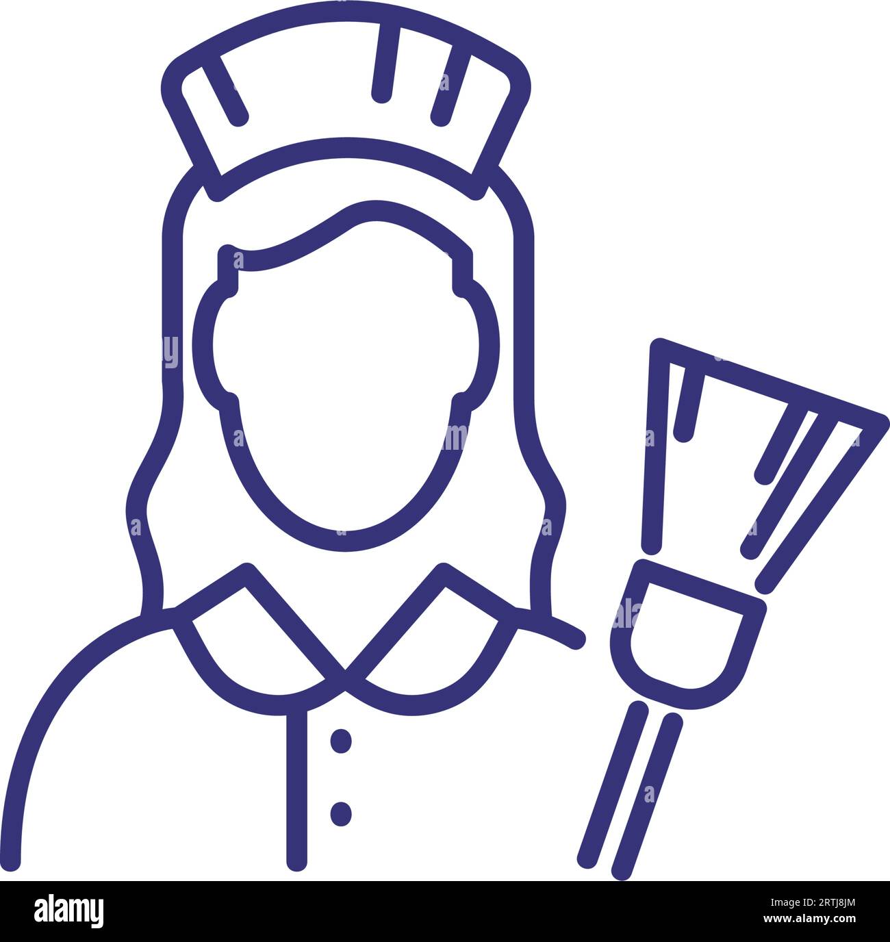 Maid Servant Uniform Cut Out Stock Images And Pictures Alamy