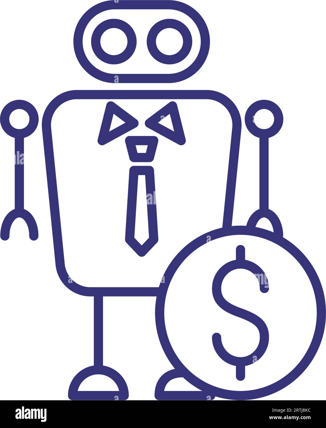 Robo management Stock Vector Images - Alamy