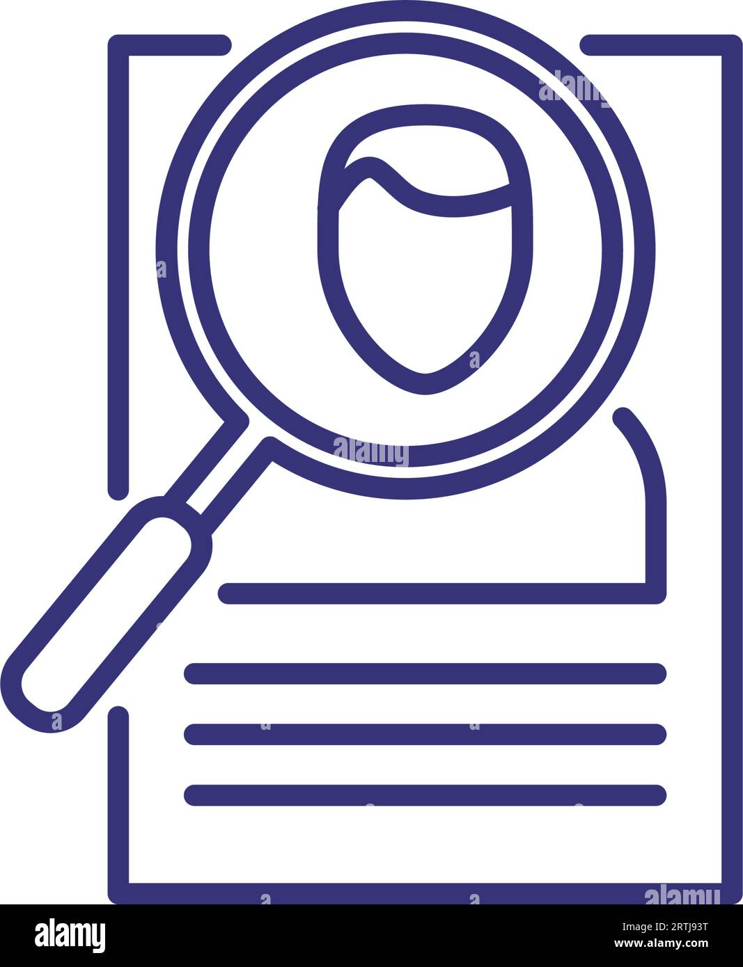 Lost line icon Stock Vector Image & Art - Alamy