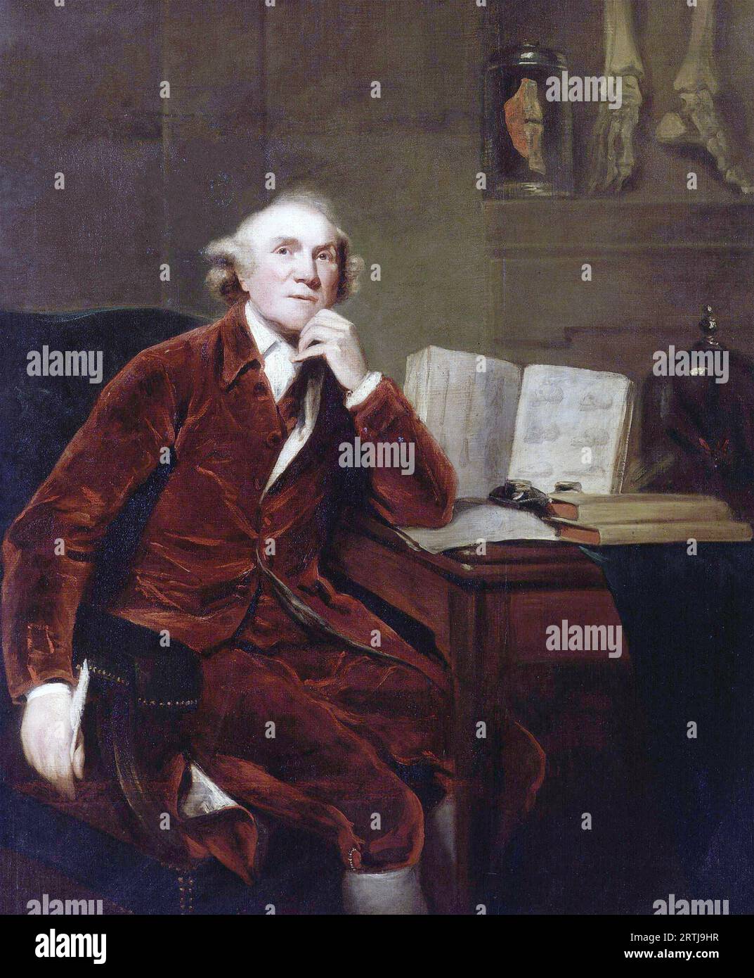 JOHN HUNTER (1728-1793) Scottish surgeon and scientist Stock Photo - Alamy