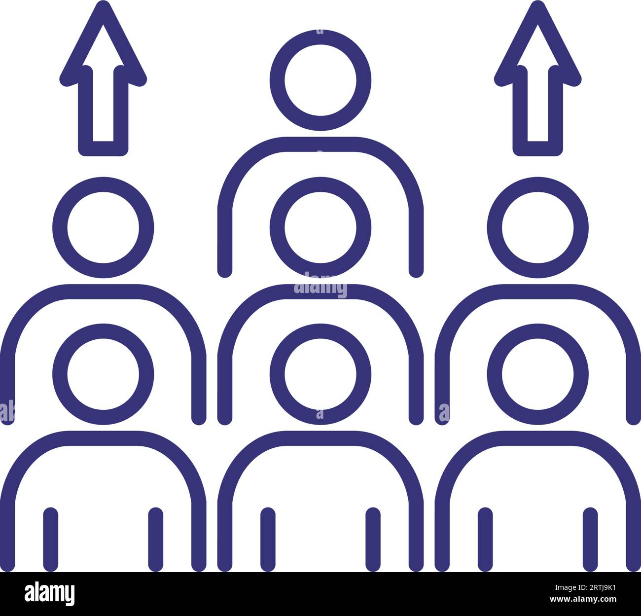 Workforce and staff Cut Out Stock Images & Pictures - Alamy