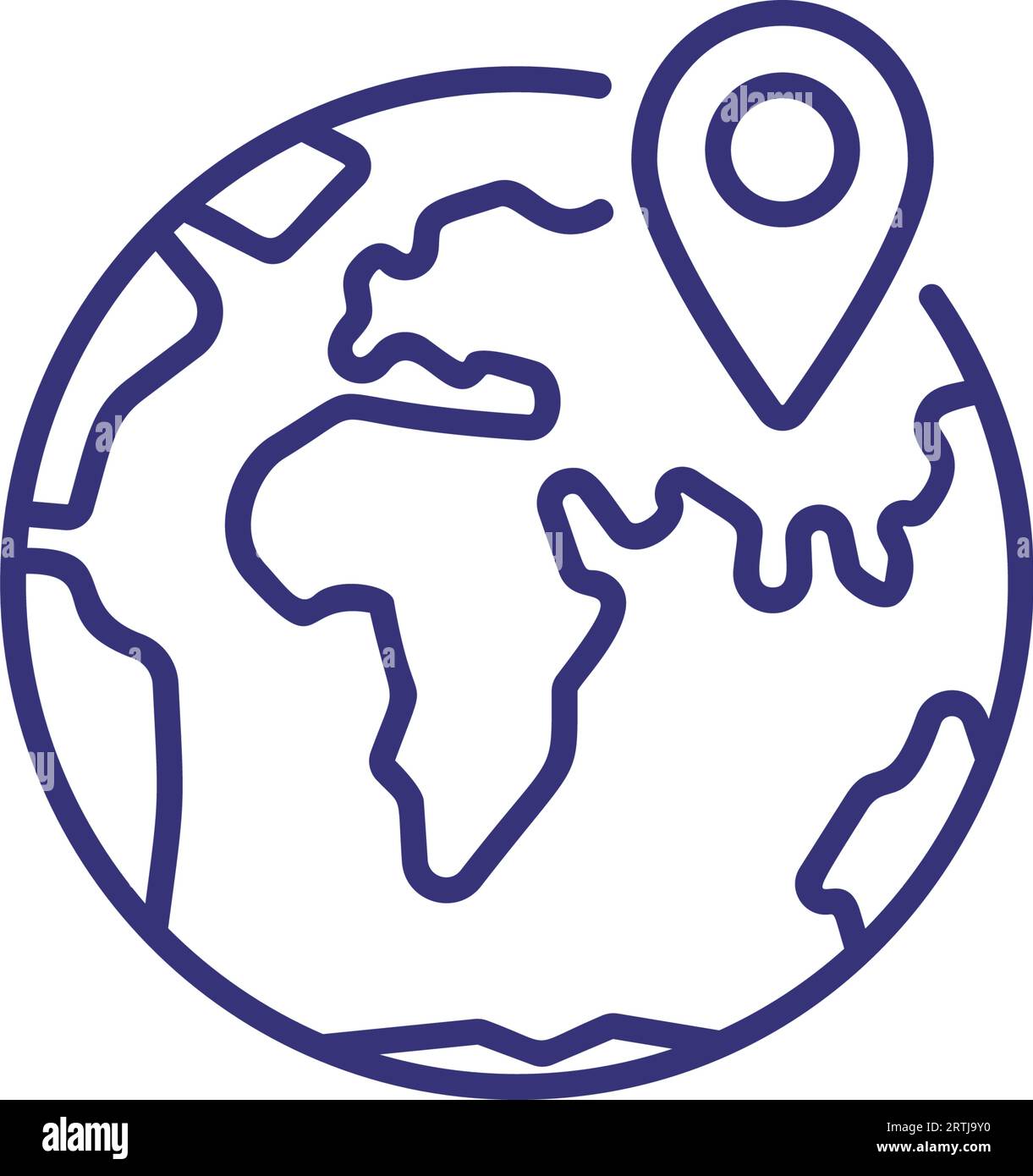 Searching destination Stock Vector Images - Alamy