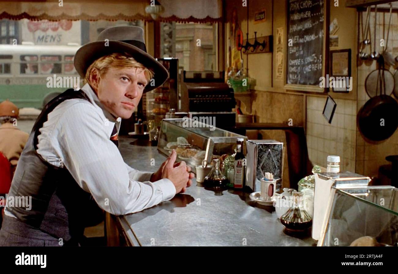 THE STING 1973 universal Pictures film with Robert Redford Stock Photo ...