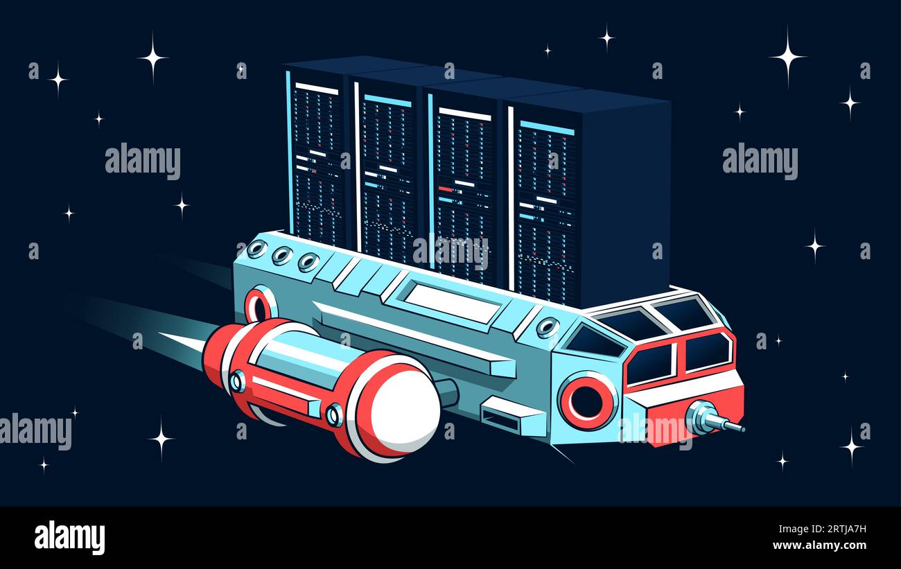 Starship delivery Stock Vector Images - Alamy