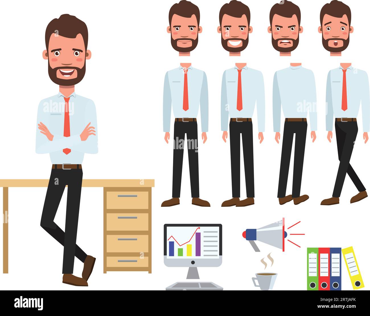 Office folder icon animation hi-res stock photography and images - Alamy