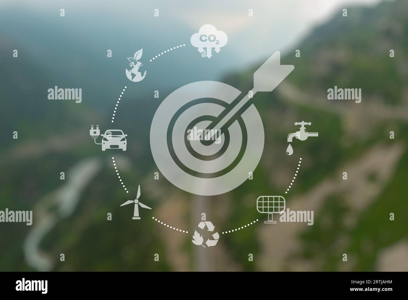 ESG, Zero Carbon Emission Environmental Technology Concept Sustainable ...